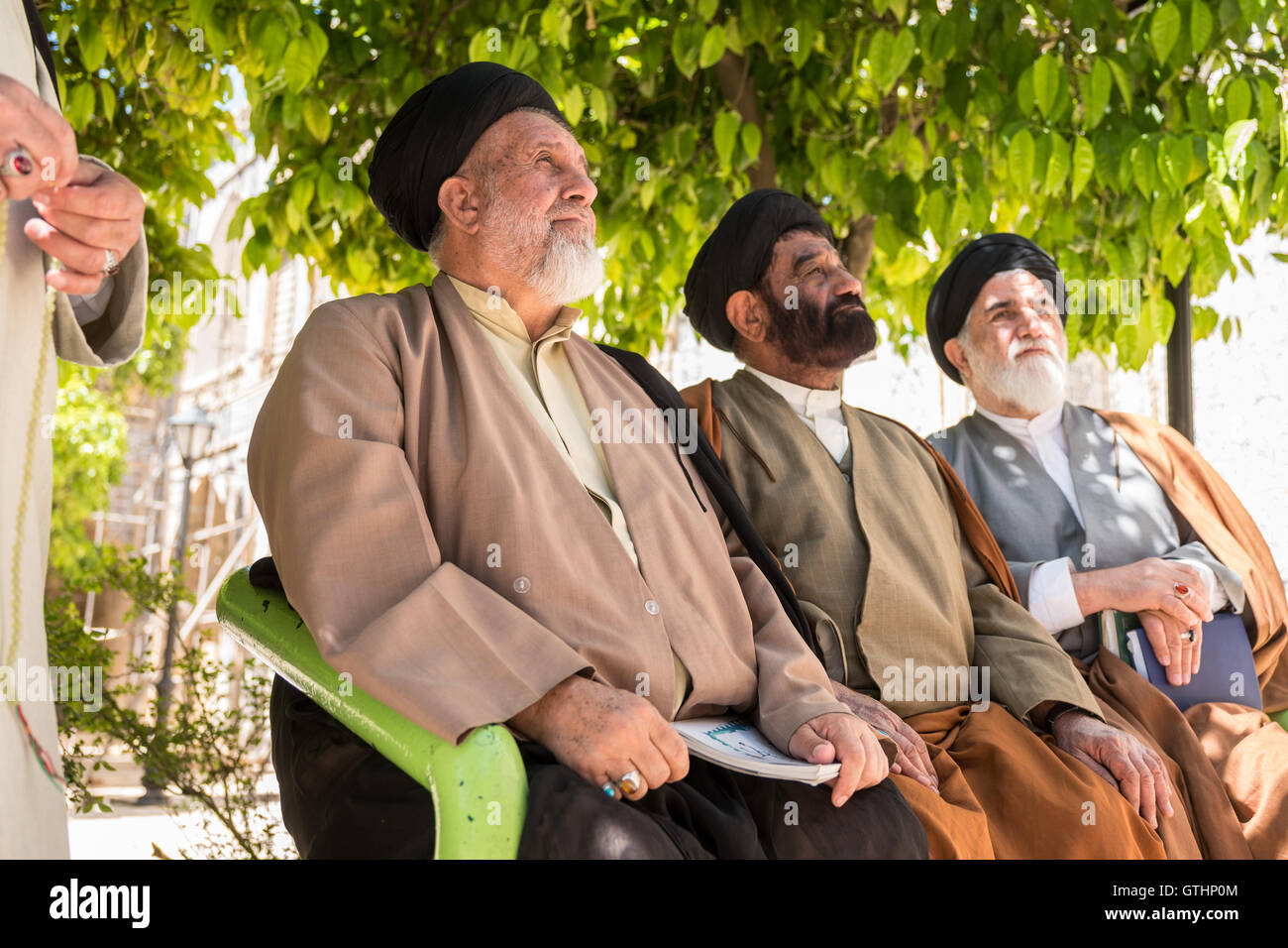 Historical Khan school in Shiraz, Iran. Akhoond or clerics. In Iran ...