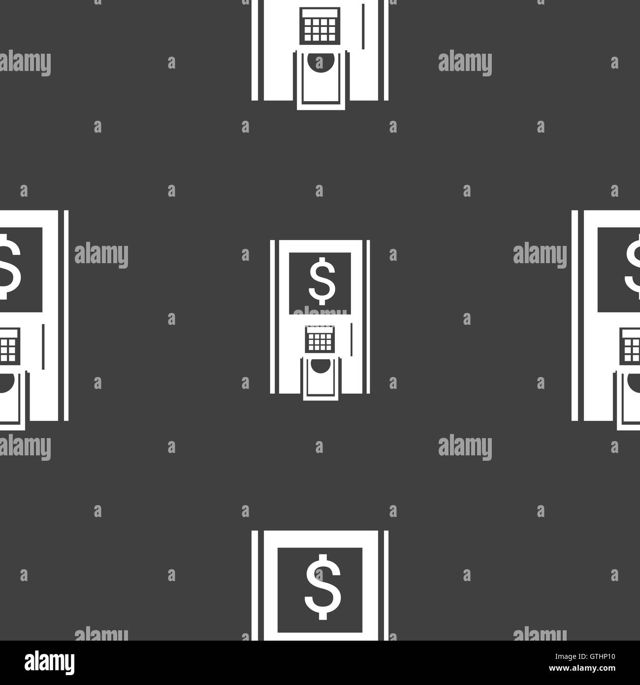 Modern atm machine on Stock Vector Images - Alamy