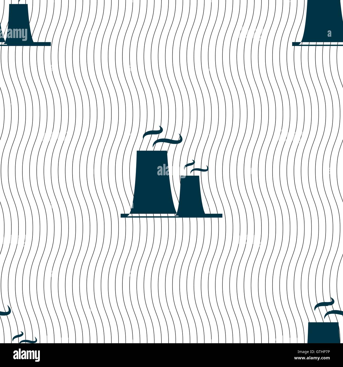 Atomic power station icon sign hi-res stock photography and images - Alamy