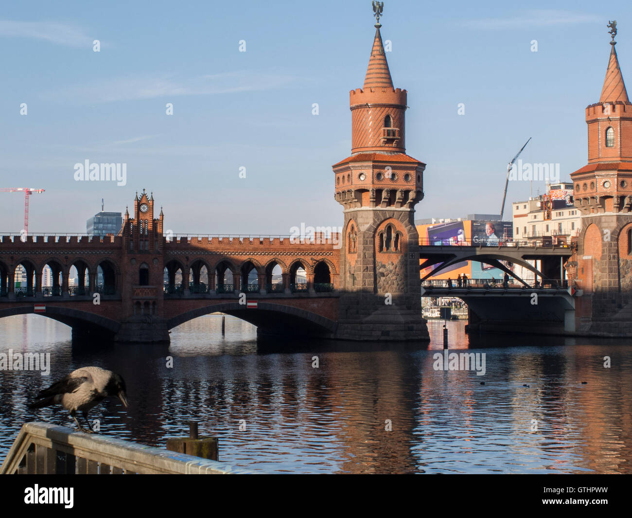 oberbaumbrücke Berlin Germany Stock Photo - Alamy