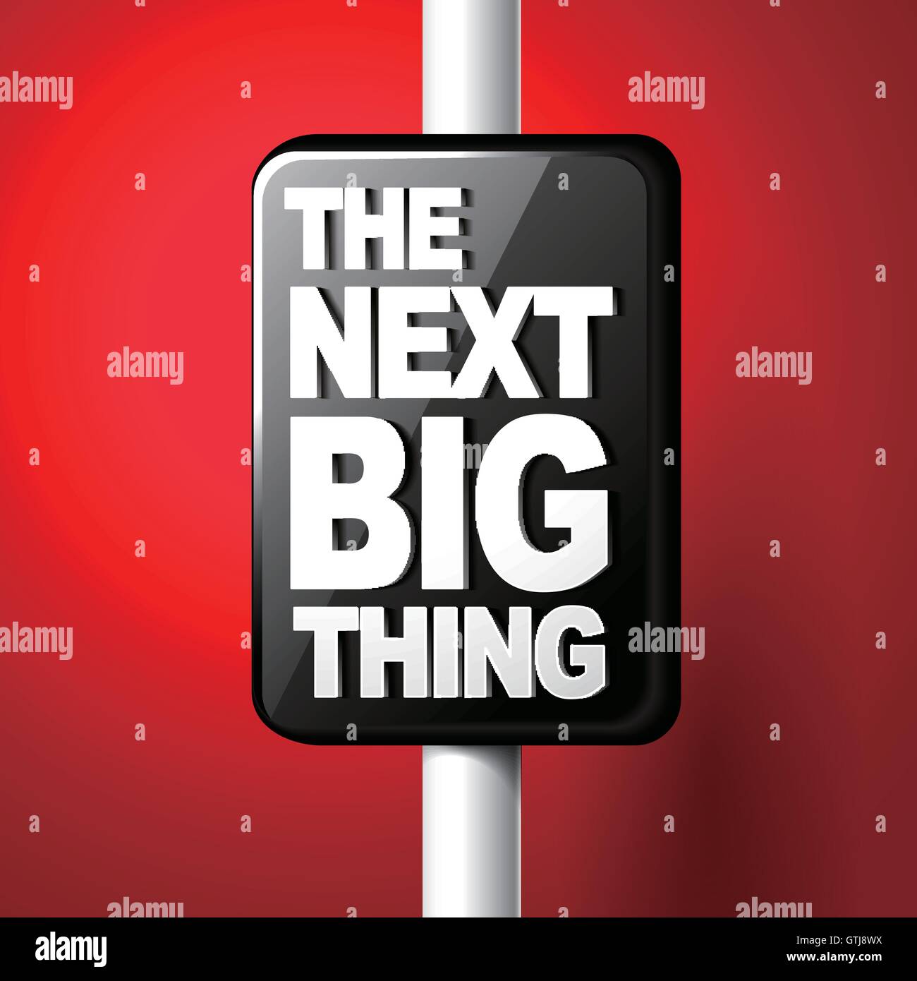 The next big thing coming soon announcement 3d illustration isolated ...