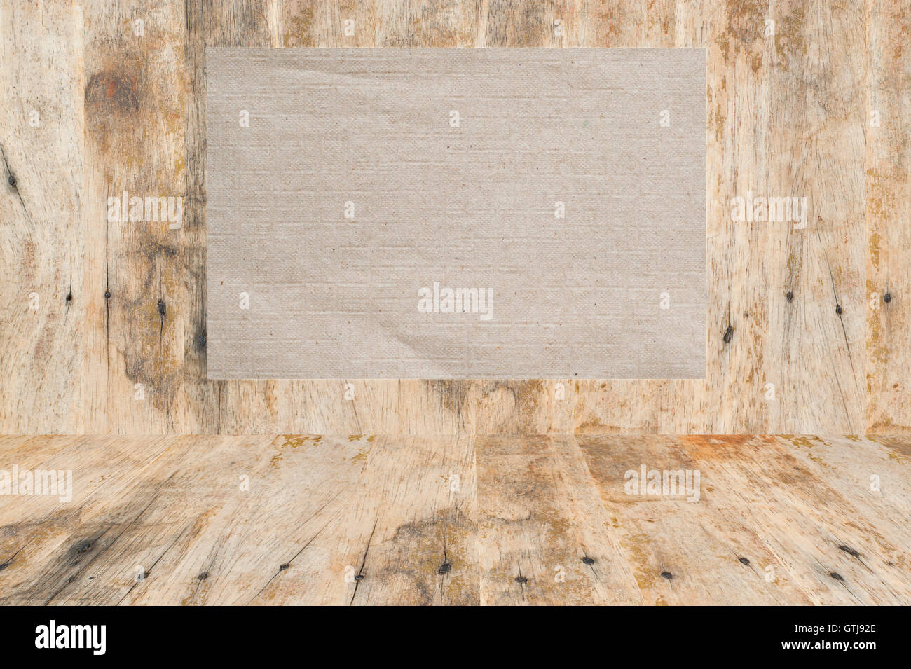 Paper on wood texture with natural patterns Stock Photo - Alamy