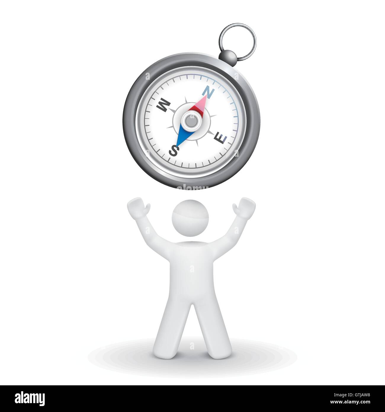 Looking upon people Cut Out Stock Images & Pictures - Alamy