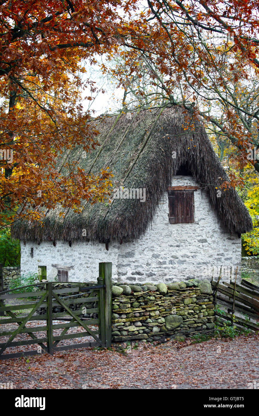 Barn for sheeps, Sweden Stock Photo - Alamy