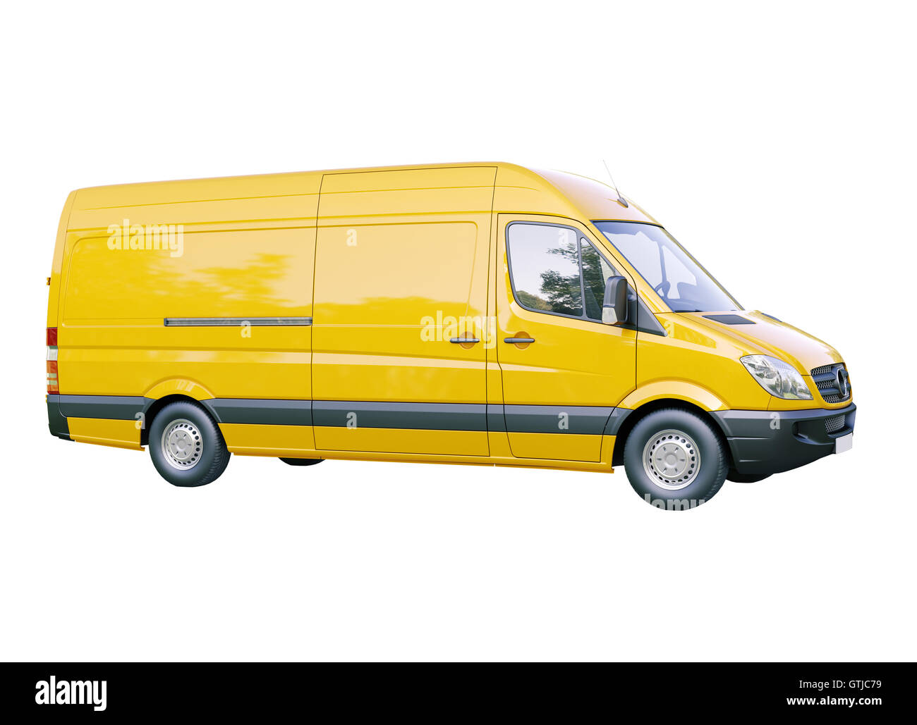 Commercial van isolated hi-res stock photography and images - Alamy