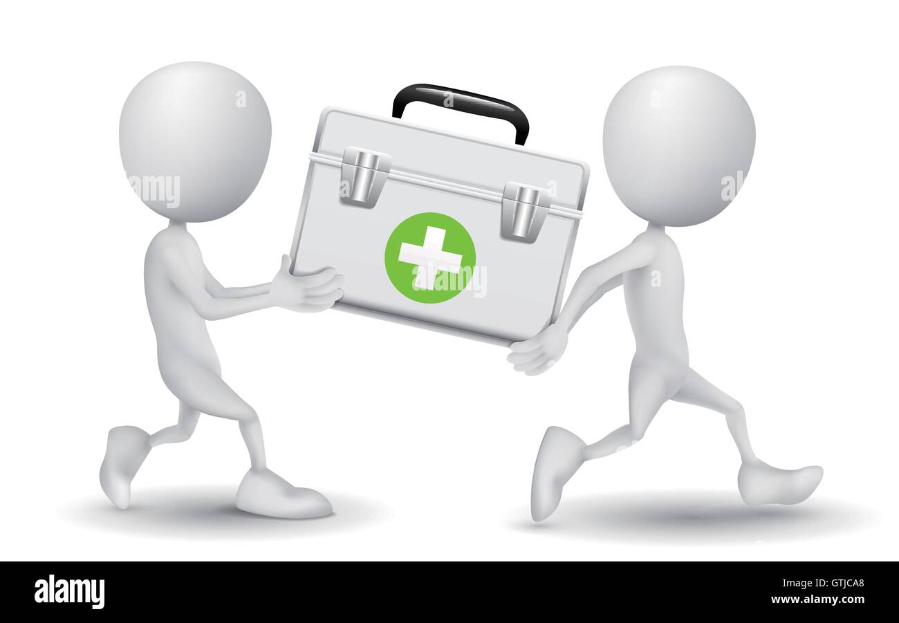 Doctor cabinet character cartoon Stock Vector Images - Alamy