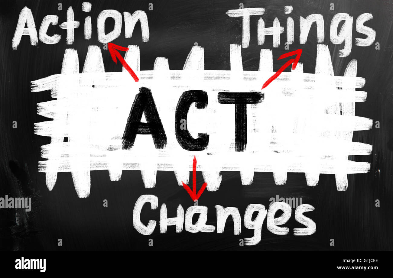 action changes things Stock Photo - Alamy