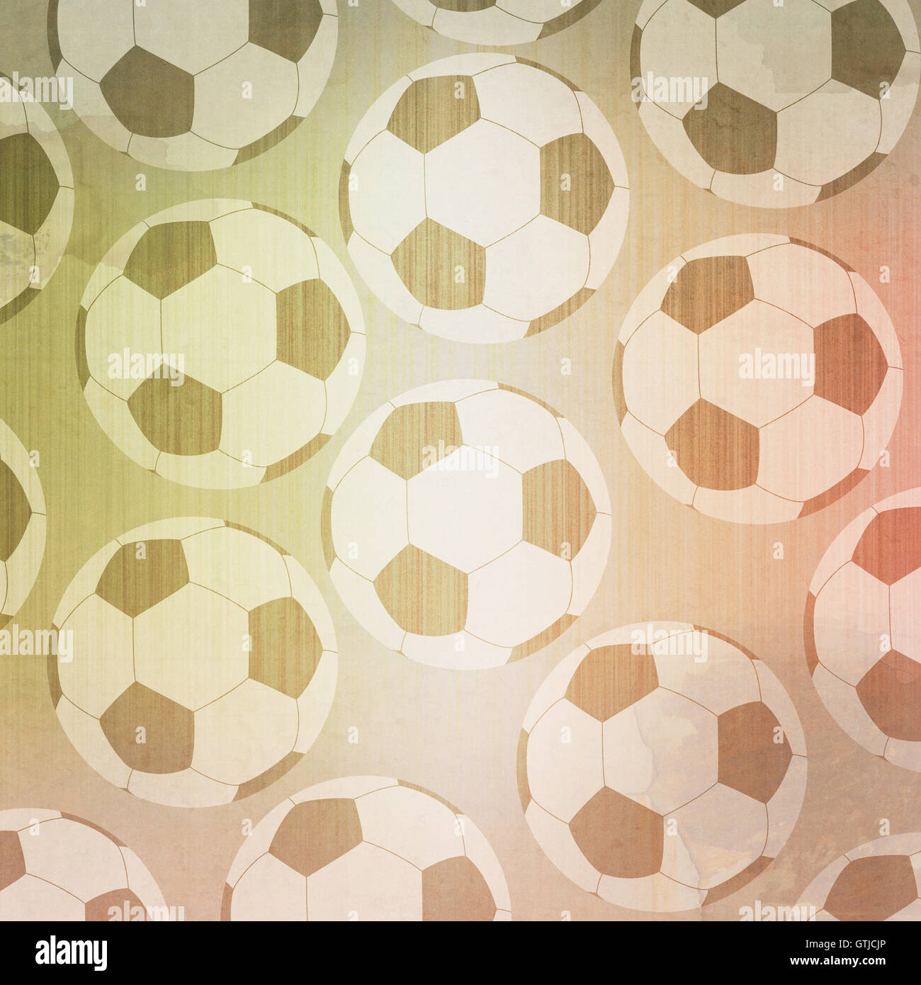 Football soccer on paper background Stock Photo - Alamy