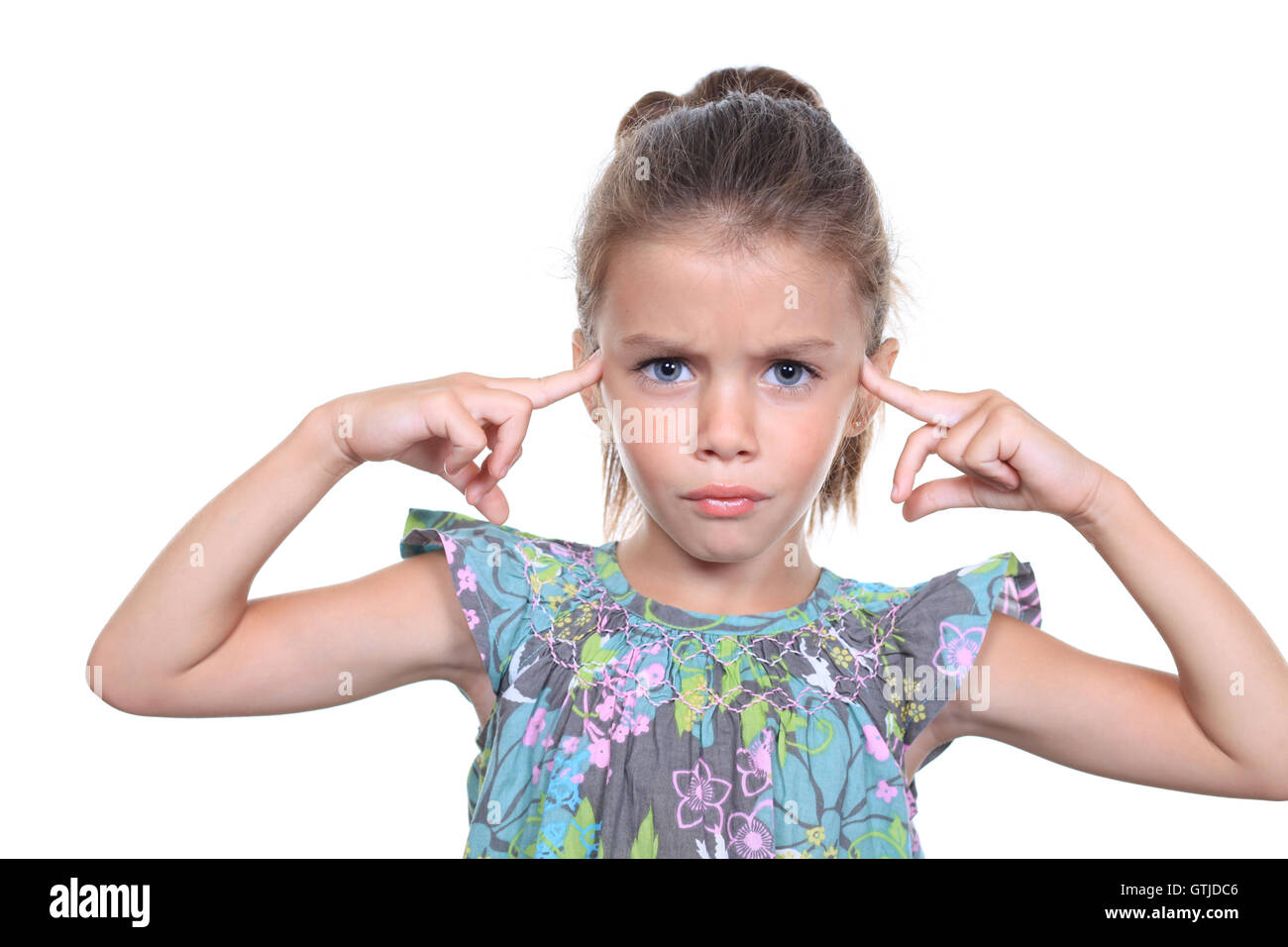 Startled girl hi-res stock photography and images - Alamy