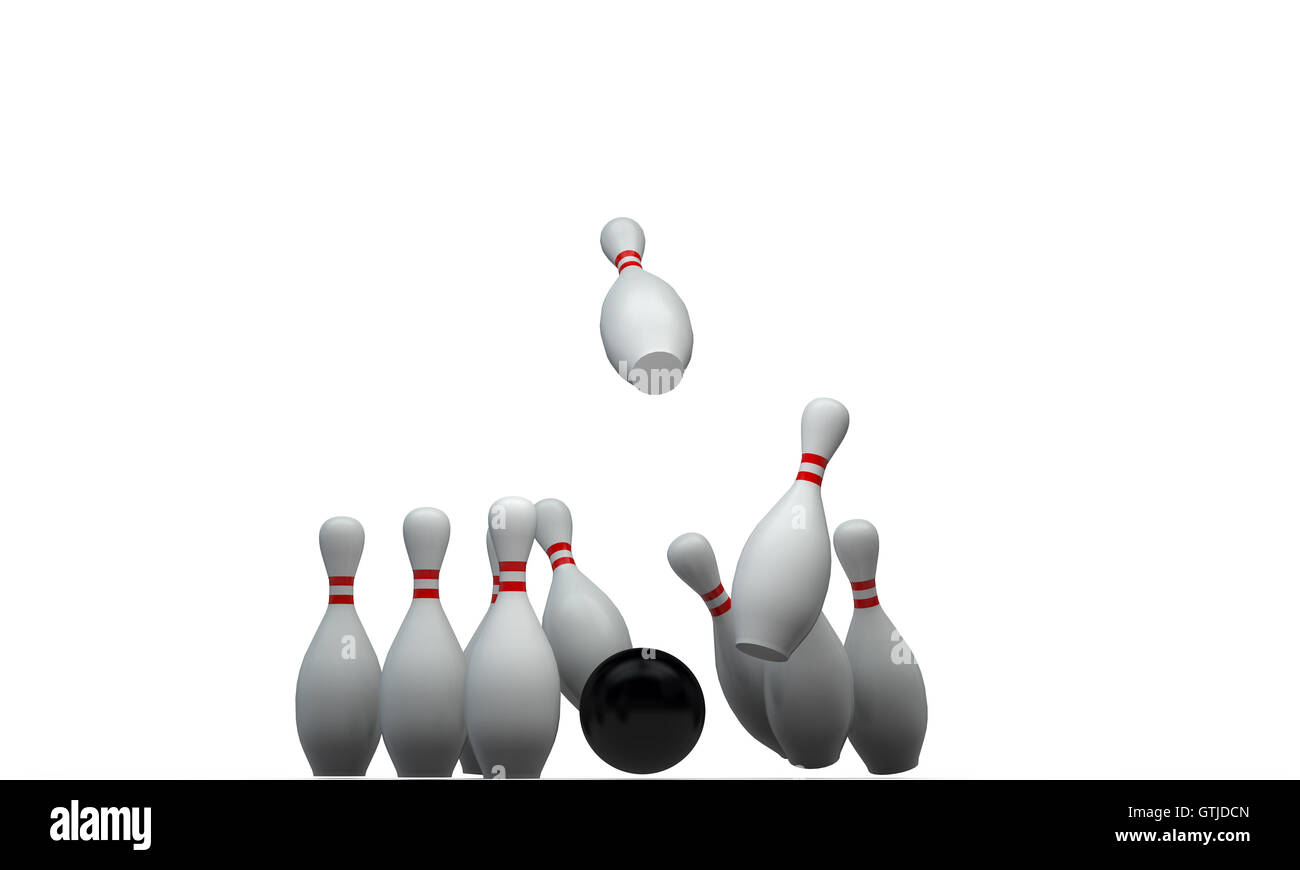 Bowling pin isolated hi-res stock photography and images - Alamy
