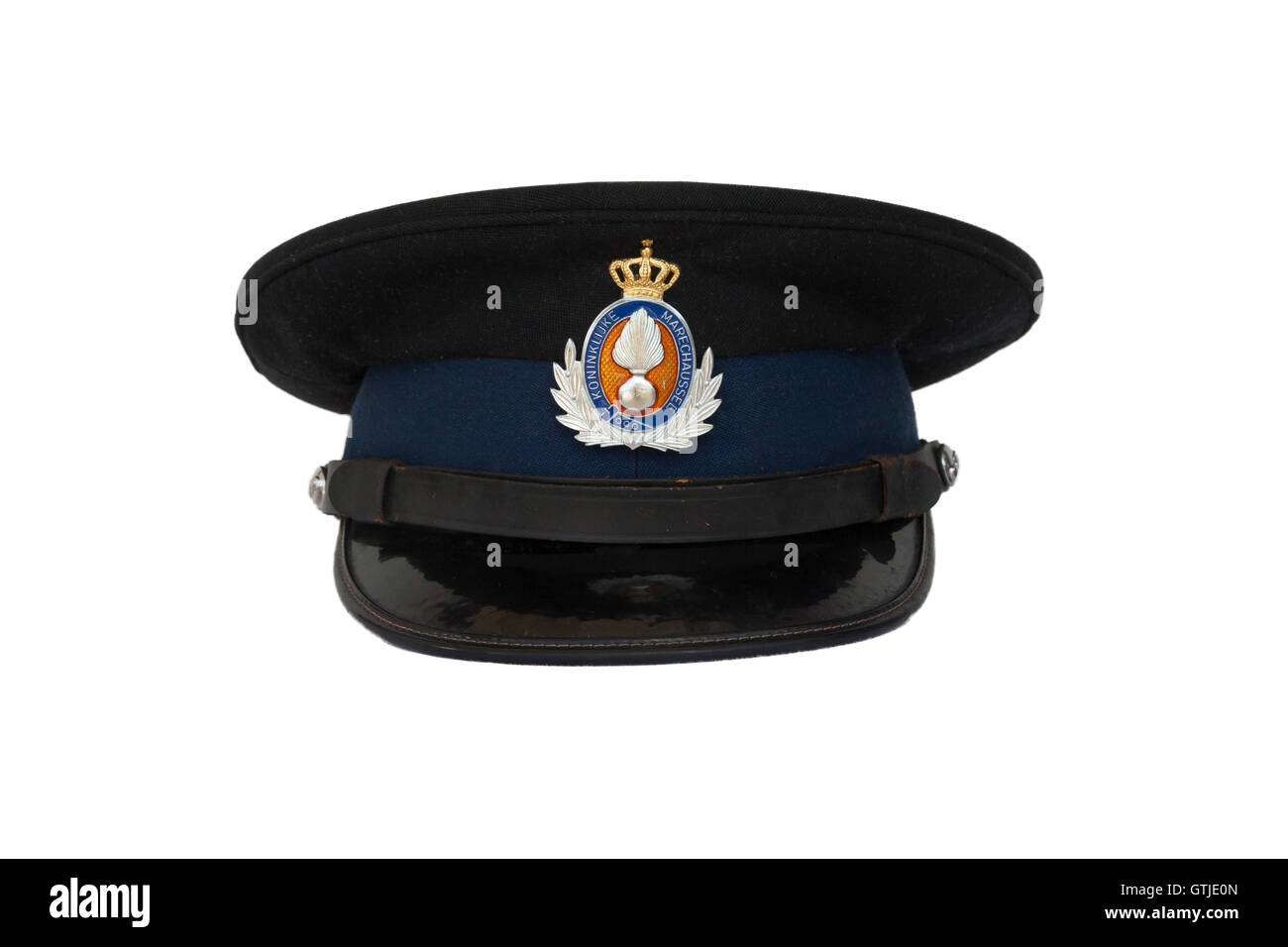Clothing of the dutch military police Stock Photo - Alamy