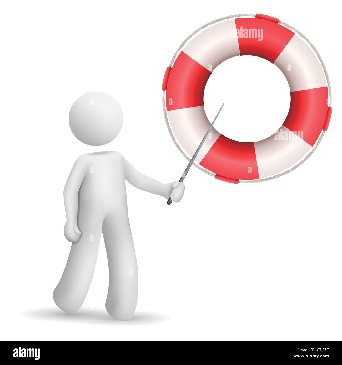 Lifeguard pointing Stock Vector Images - Alamy