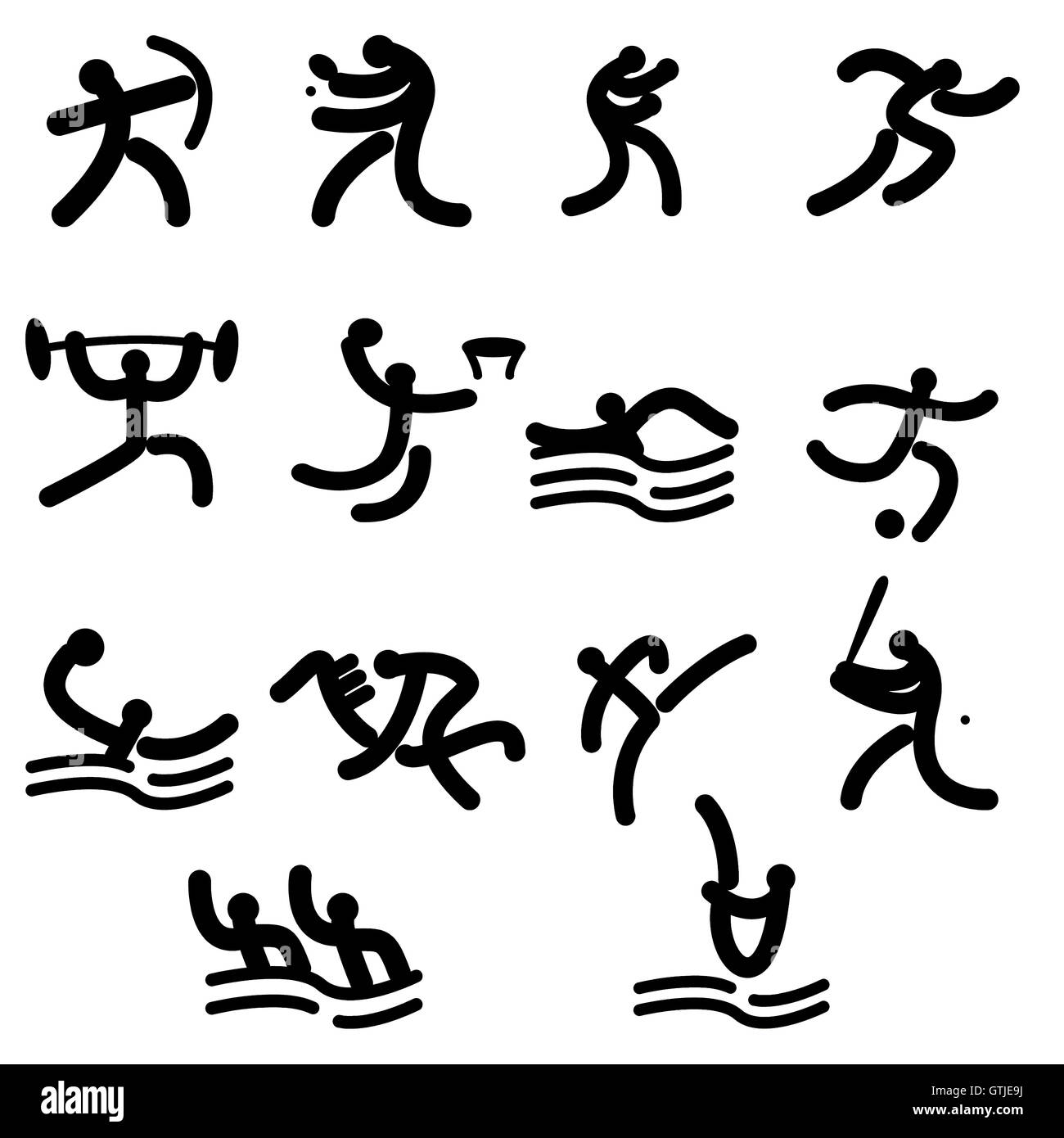 Climber white background Black and White Stock Photos & Images - Alamy