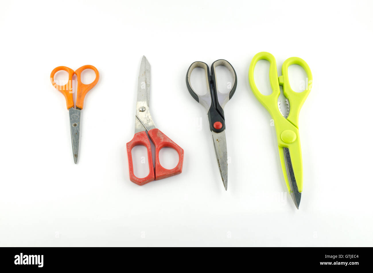 Scissors isolated with white background Stock Photo - Alamy