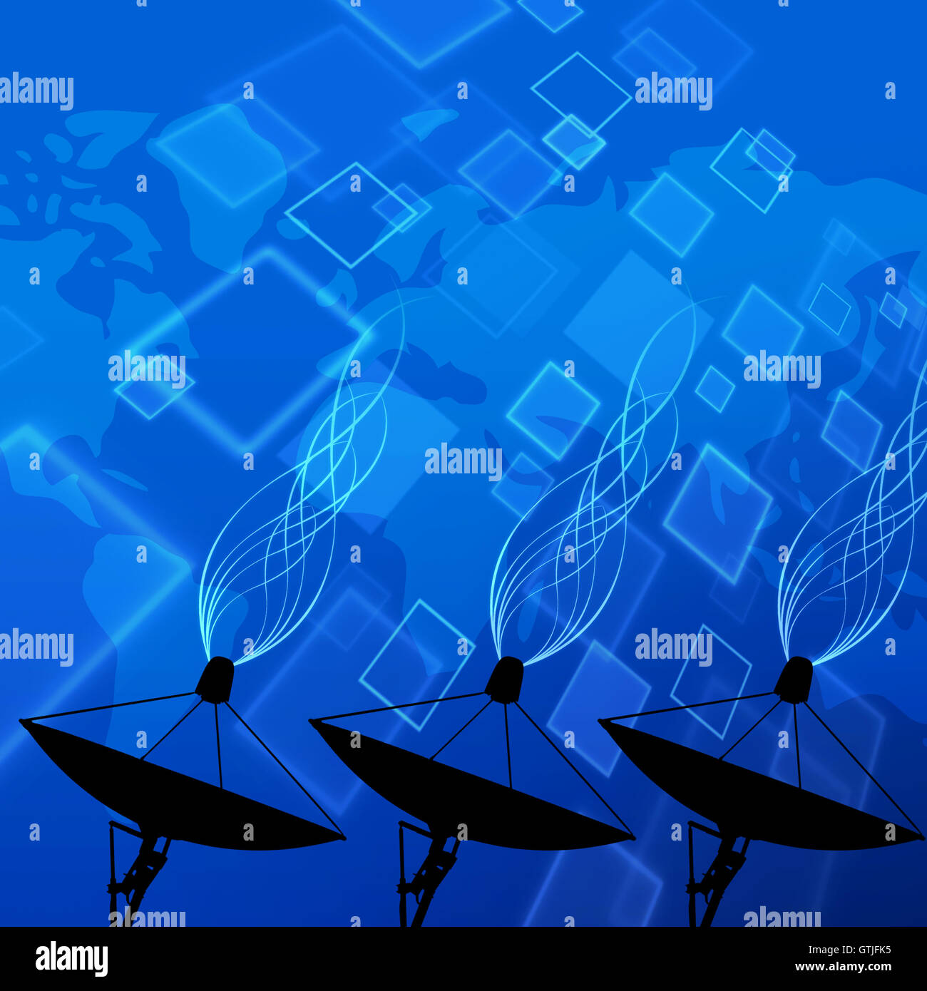 Dish map hi-res stock photography and images - Alamy