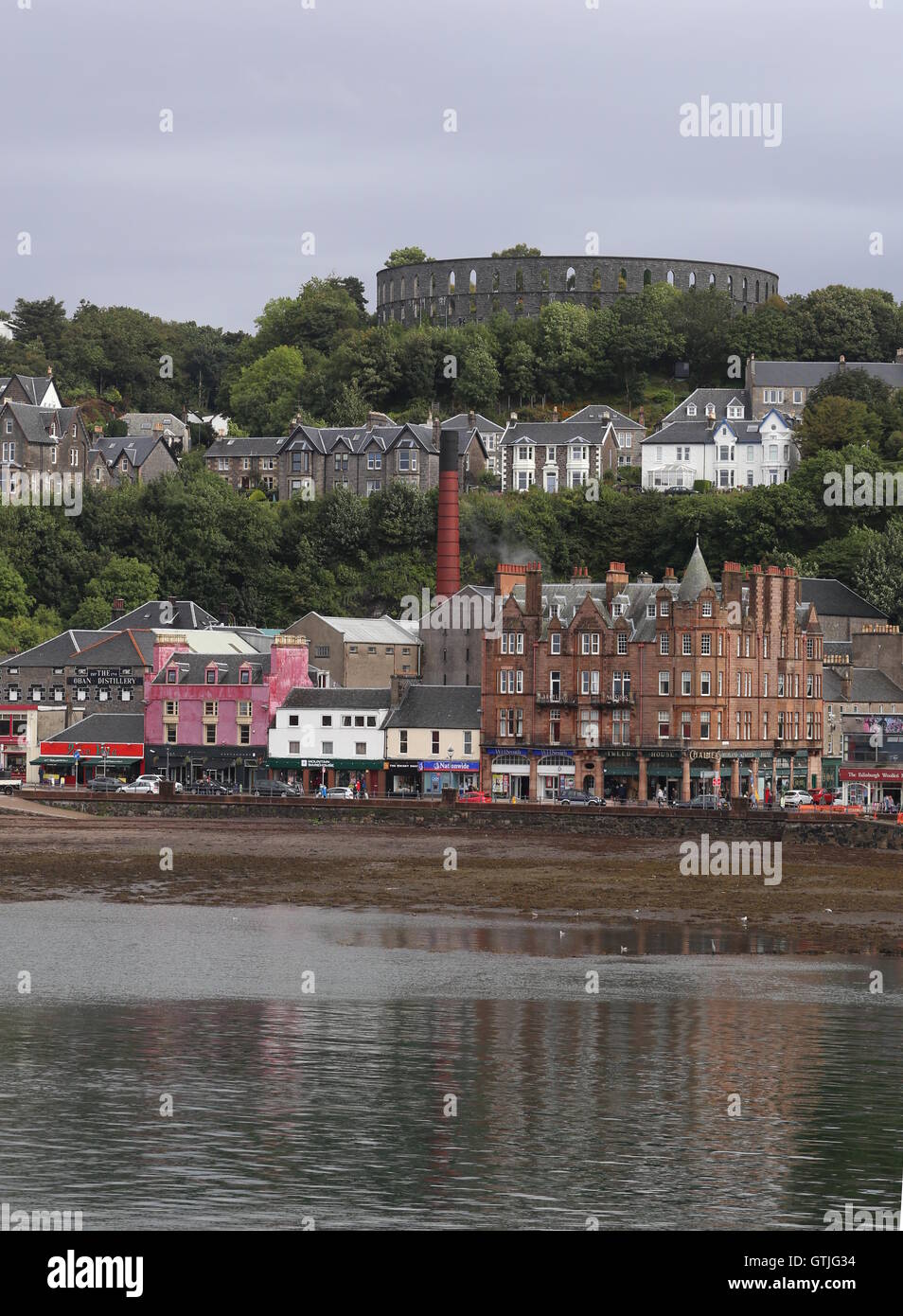 Oban waterfront Scotland September 2016 Stock Photo - Alamy