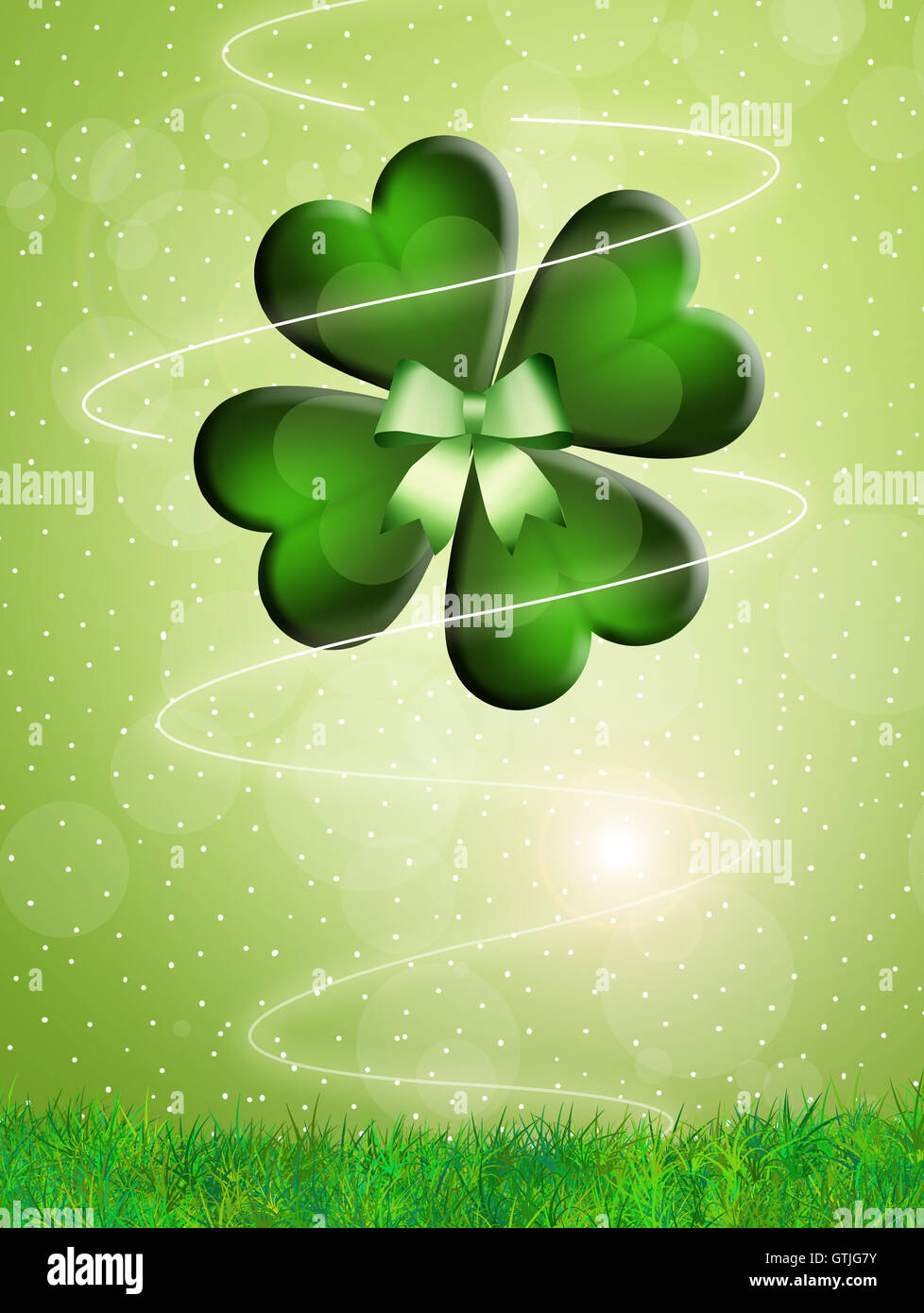 Four leaf clover Stock Photo - Alamy