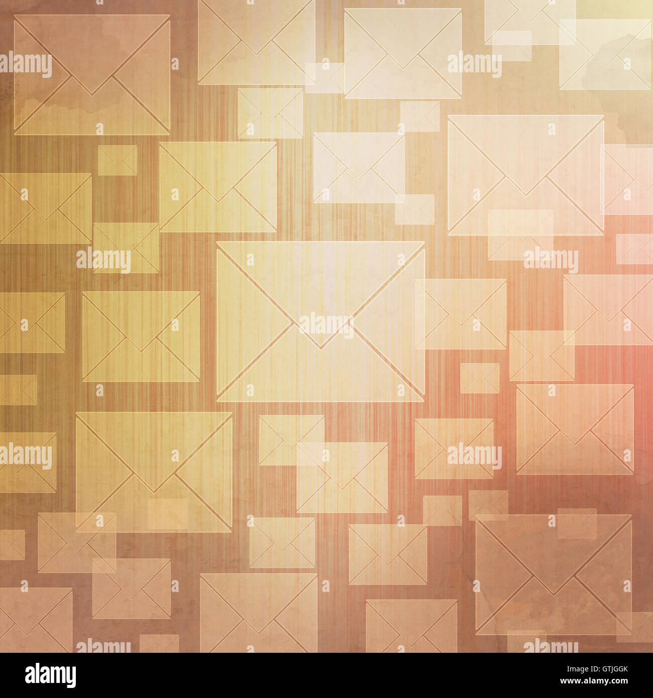 Email icon background and pattern Stock Photo - Alamy