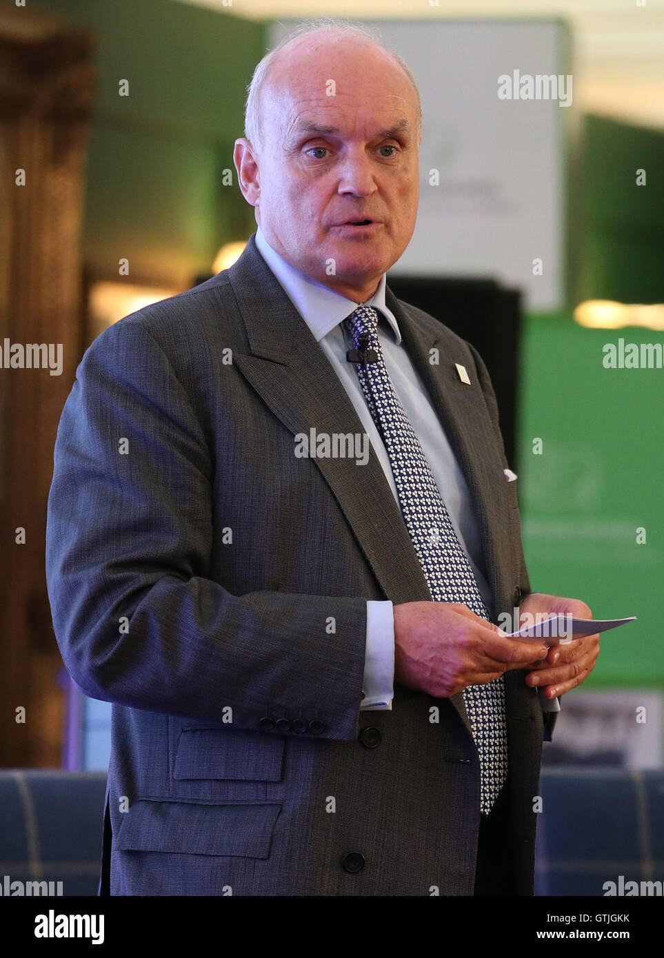 President of Conde Nast International Nicholas Coleridge speaks at a ...