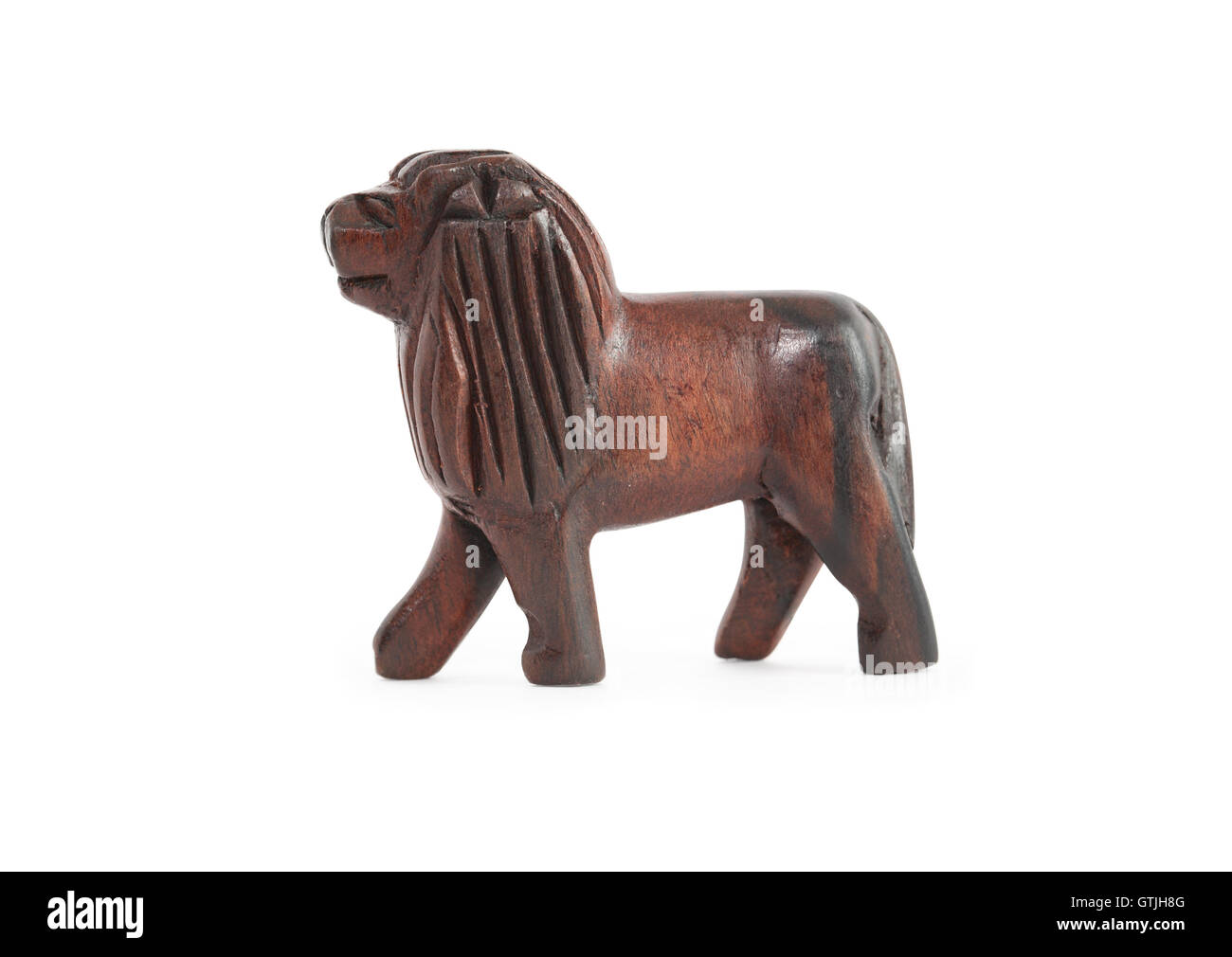 Wooden lion hi-res stock photography and images - Alamy