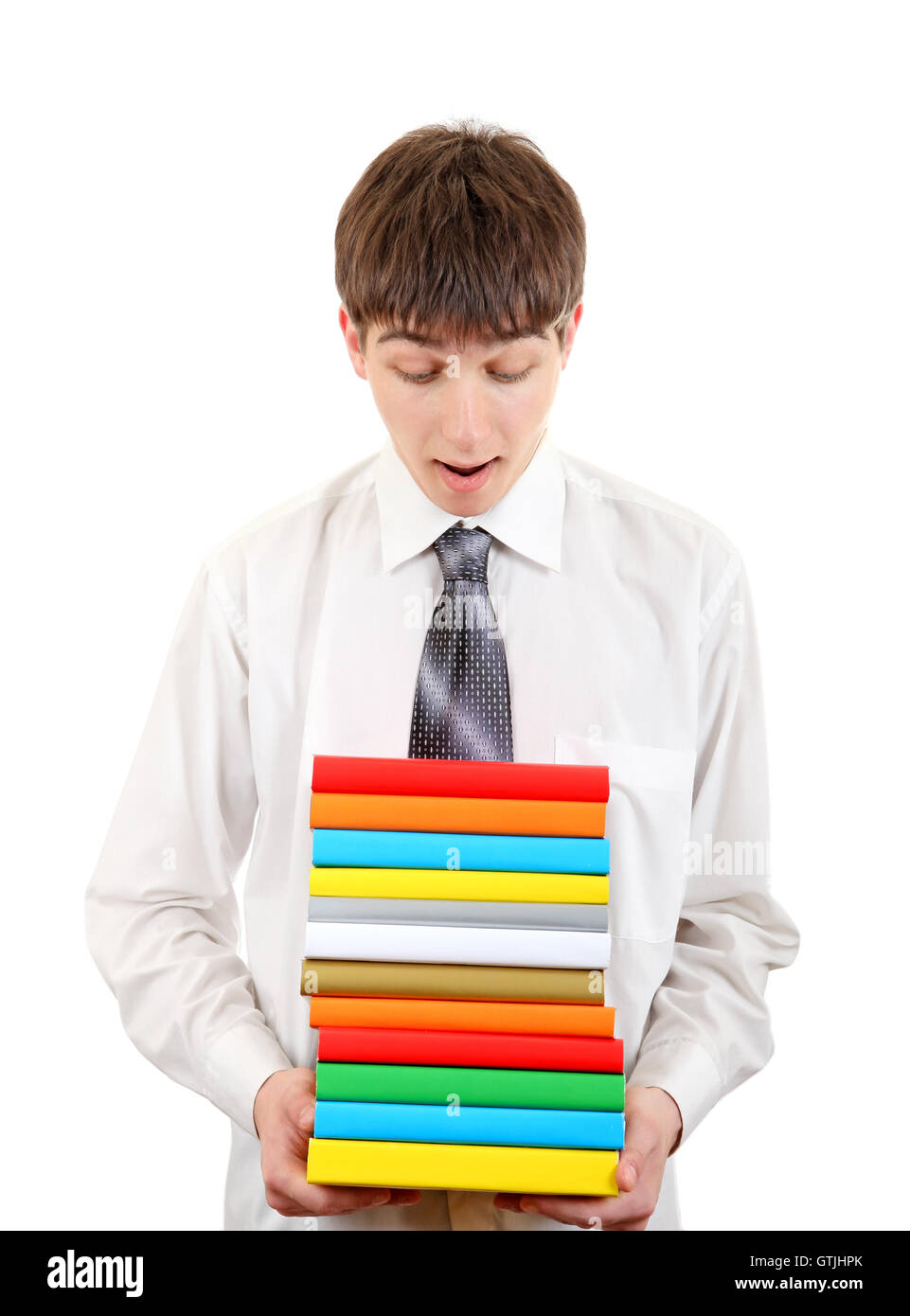 Large heavy books hi-res stock photography and images - Alamy