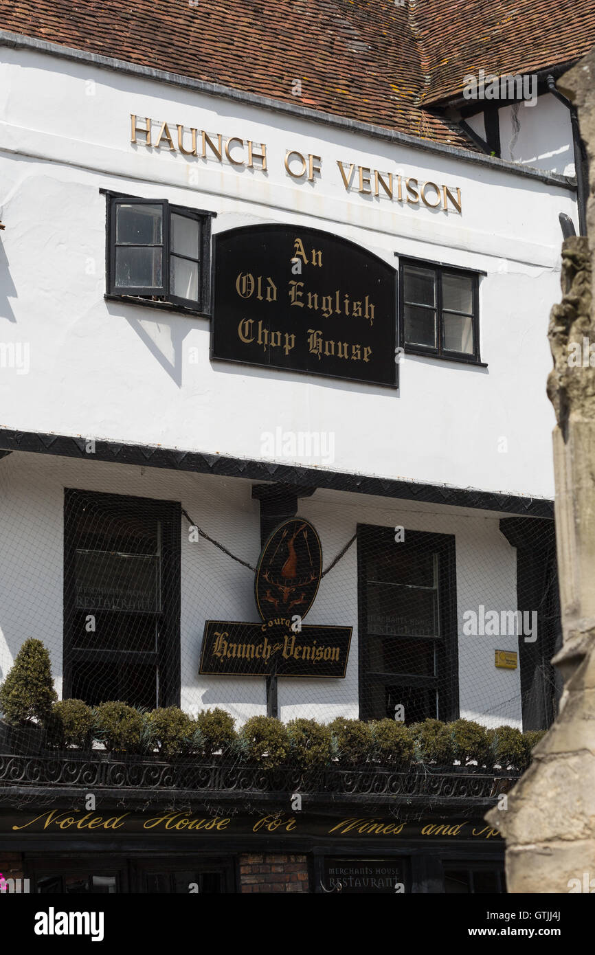 Old english chop house hi-res stock photography and images - Alamy