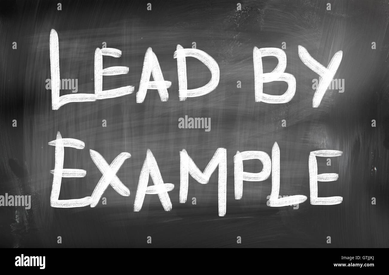 Lead by example hi-res stock photography and images - Alamy