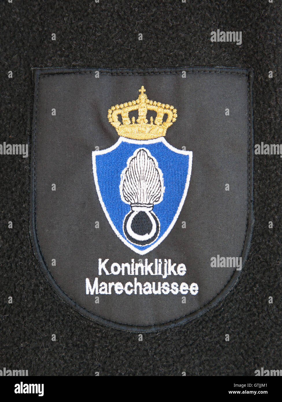 Clothing of the dutch military police Stock Photo - Alamy