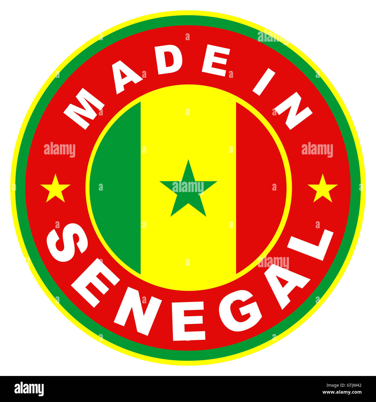 made in senegal Stock Photo - Alamy