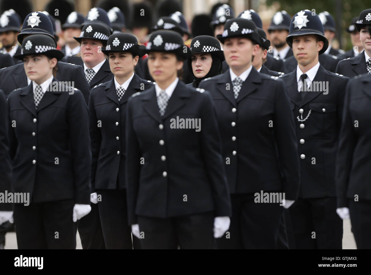 New recruits take part in the Metropolitan Police Service's first ...