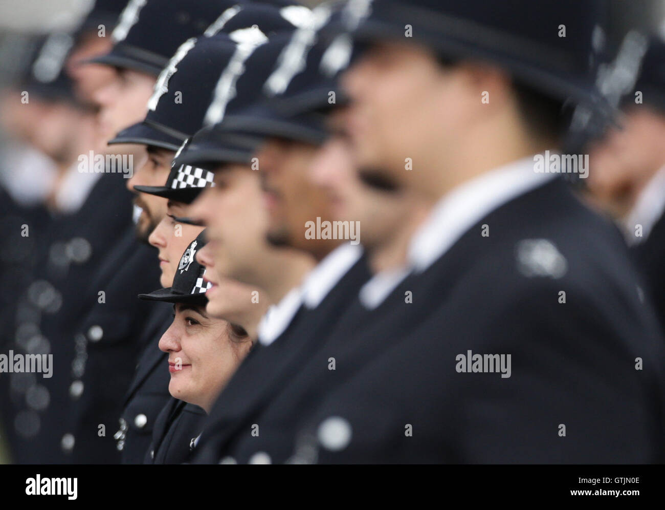 New recruits take part in the Metropolitan Police Service's first ...