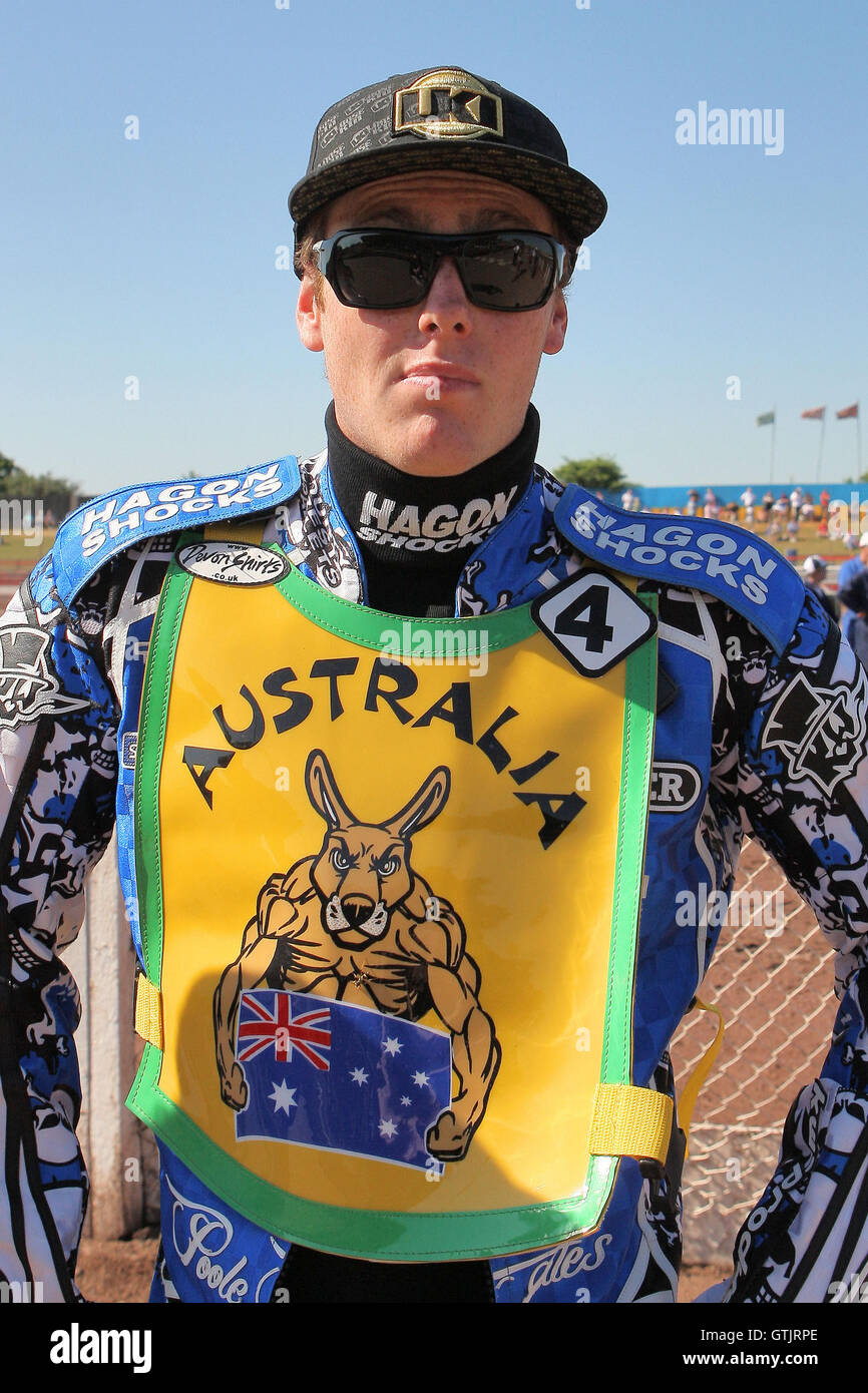 Darcy Ward of Australia - FIM Speedway World Under-21 Team Cup Semi ...