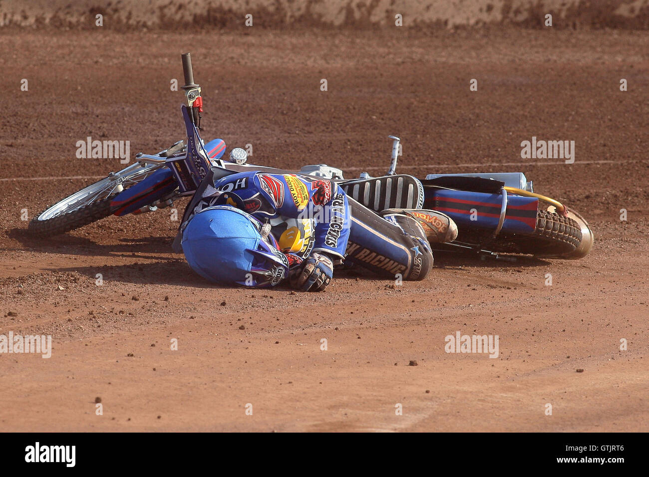 Heat 9: Ben Hopwood crashes out - Hackney Hawks vs Stoke Potters ...
