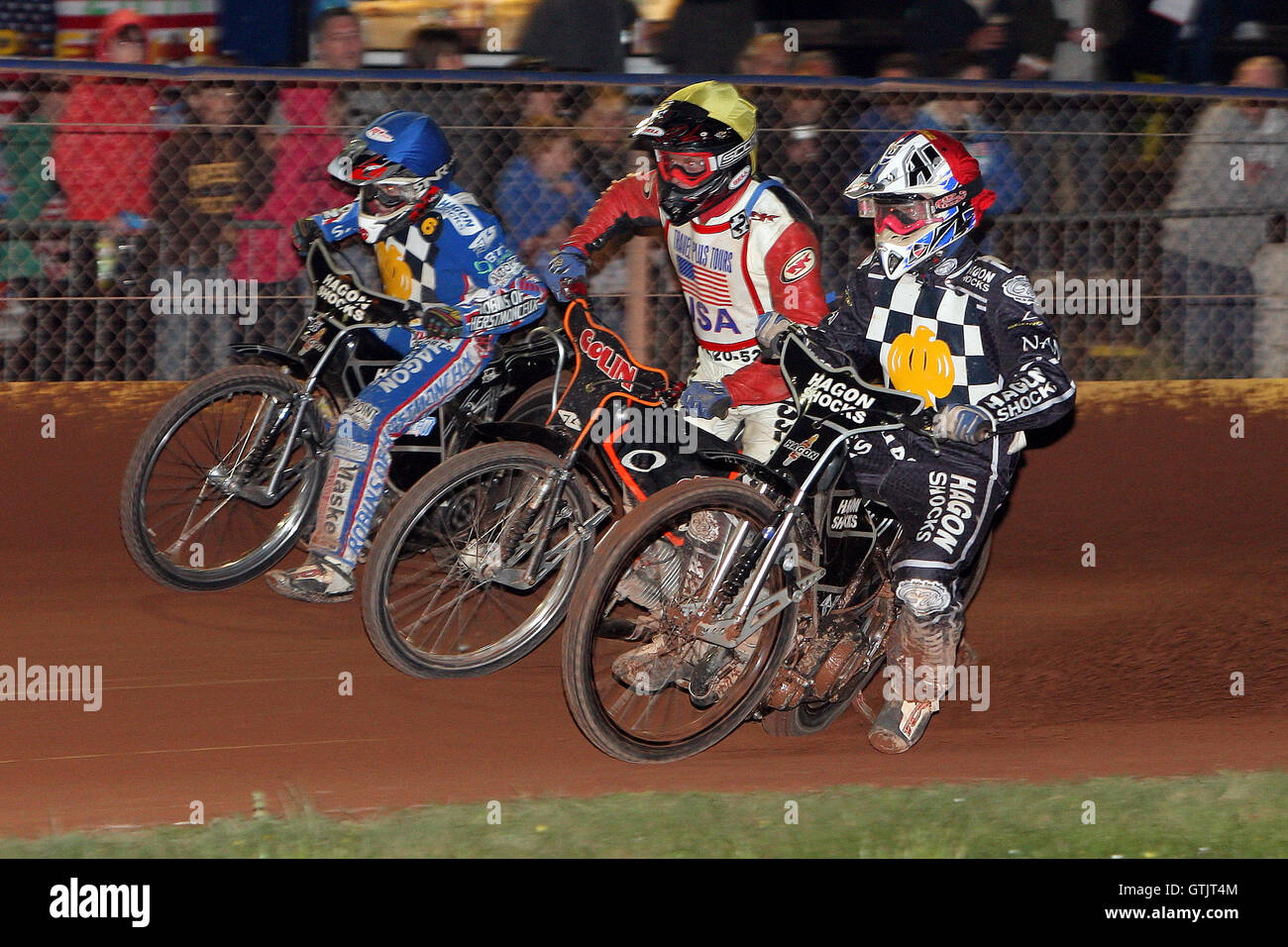 Heat 11: Marc Owen (red), Marvin Sonnier (yellow) and Brandon ...