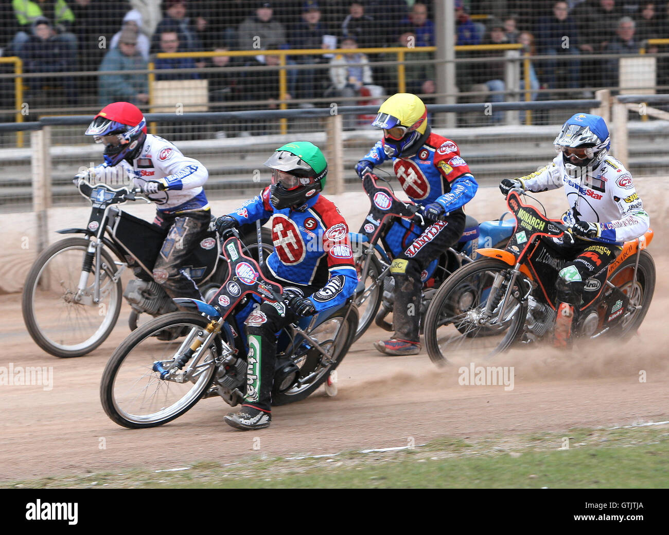 Heat 9: Chris Louis (red), Steve Johnston (blue), Joonas Kylmakorpi ...