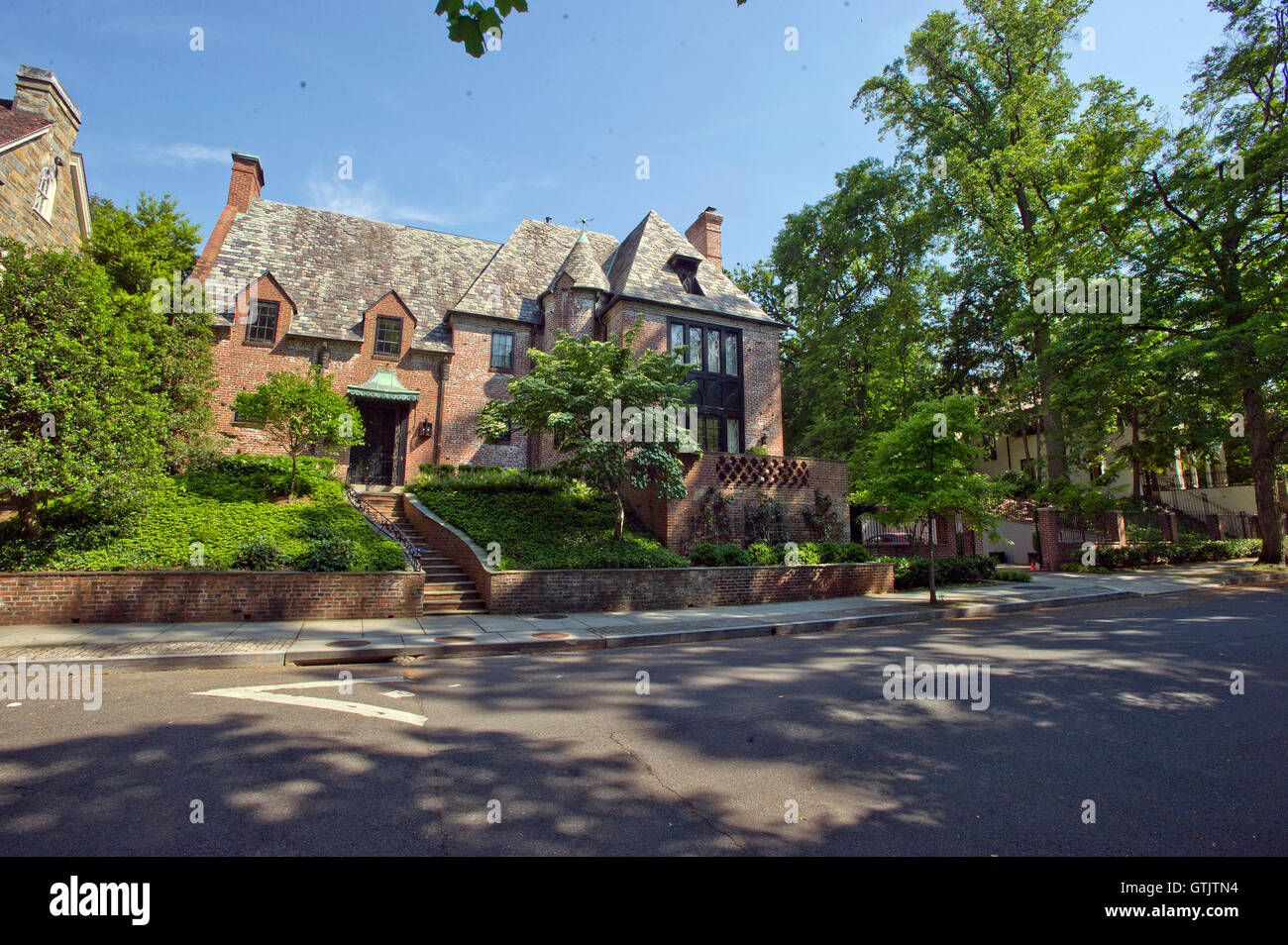 House at 2446 Belmont Road, NW; Washington, DC 20008 on May 25, 2016 ...