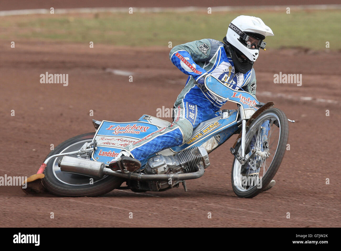 Kauko Nieminen rides for Lakeside Hammers during pre-season speedway ...