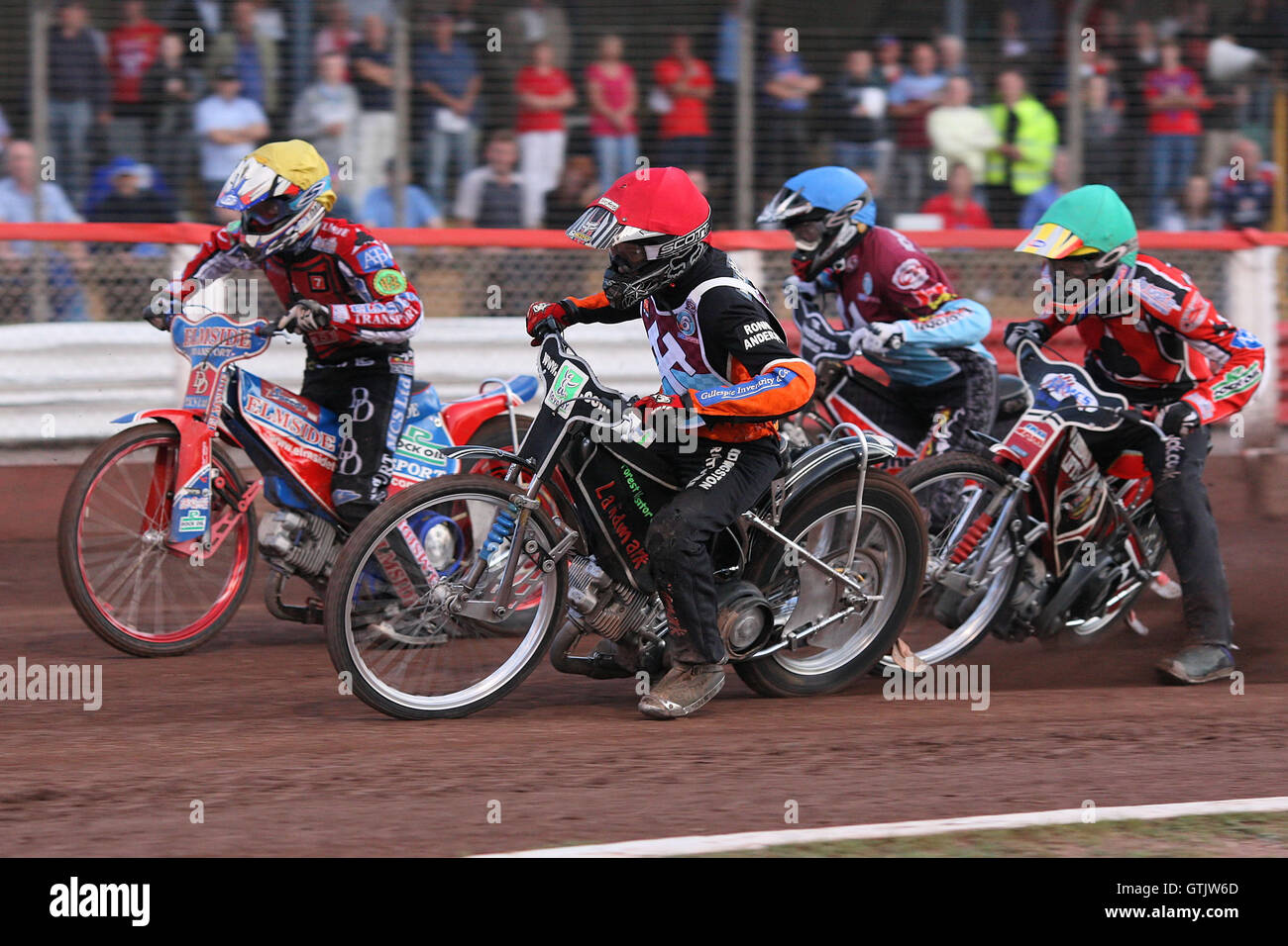 Heat 2: William Lawson (red), Stuart Robson (blue), Ulrich Ostergaard ...