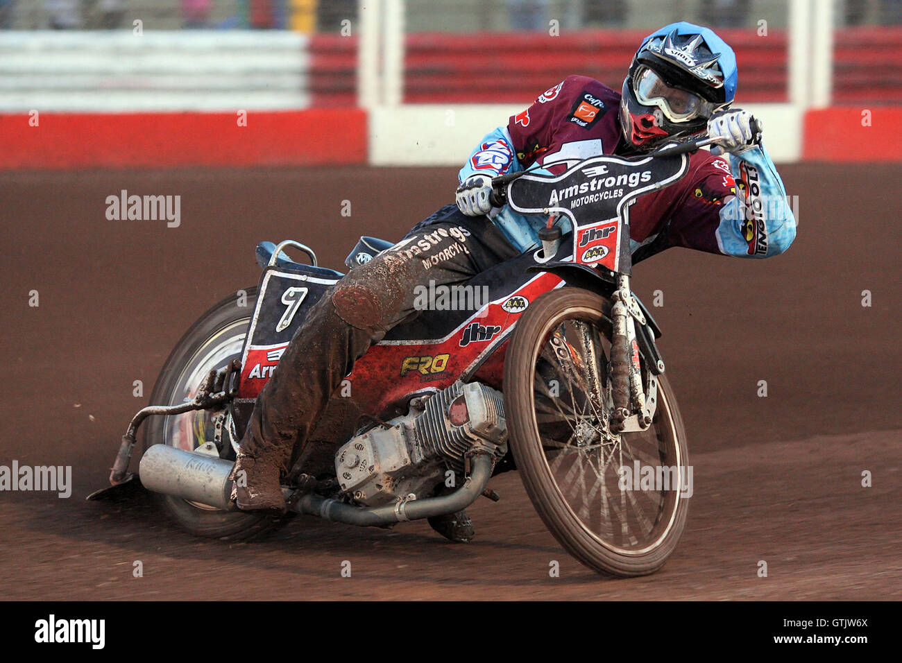 Heat 4: Stuart Robson in action for Lakeside - Lakeside Hammers vs ...