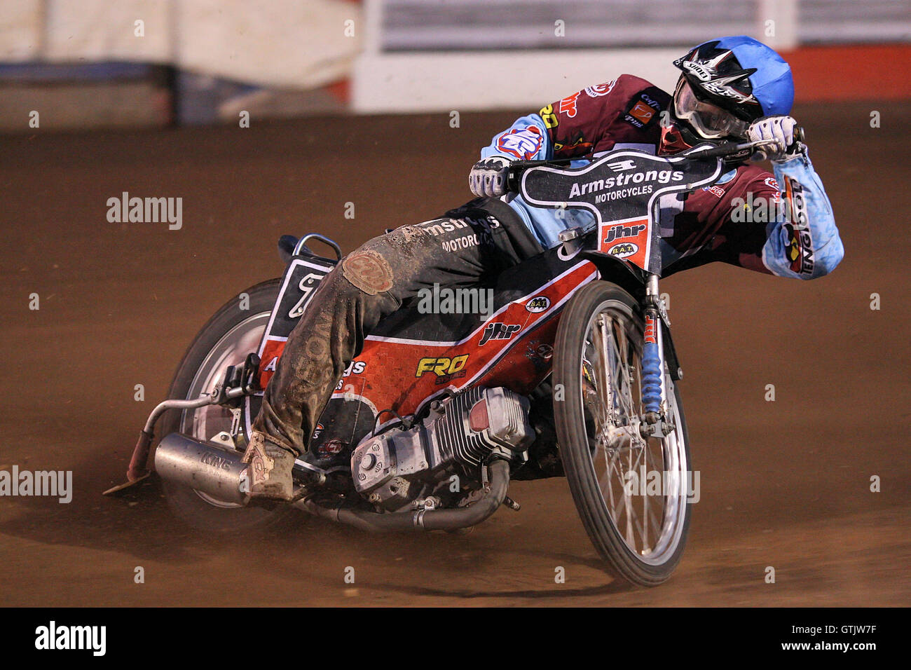 Heat 8: Stuart Robson in action for Lakeside - Lakeside Hammers vs ...