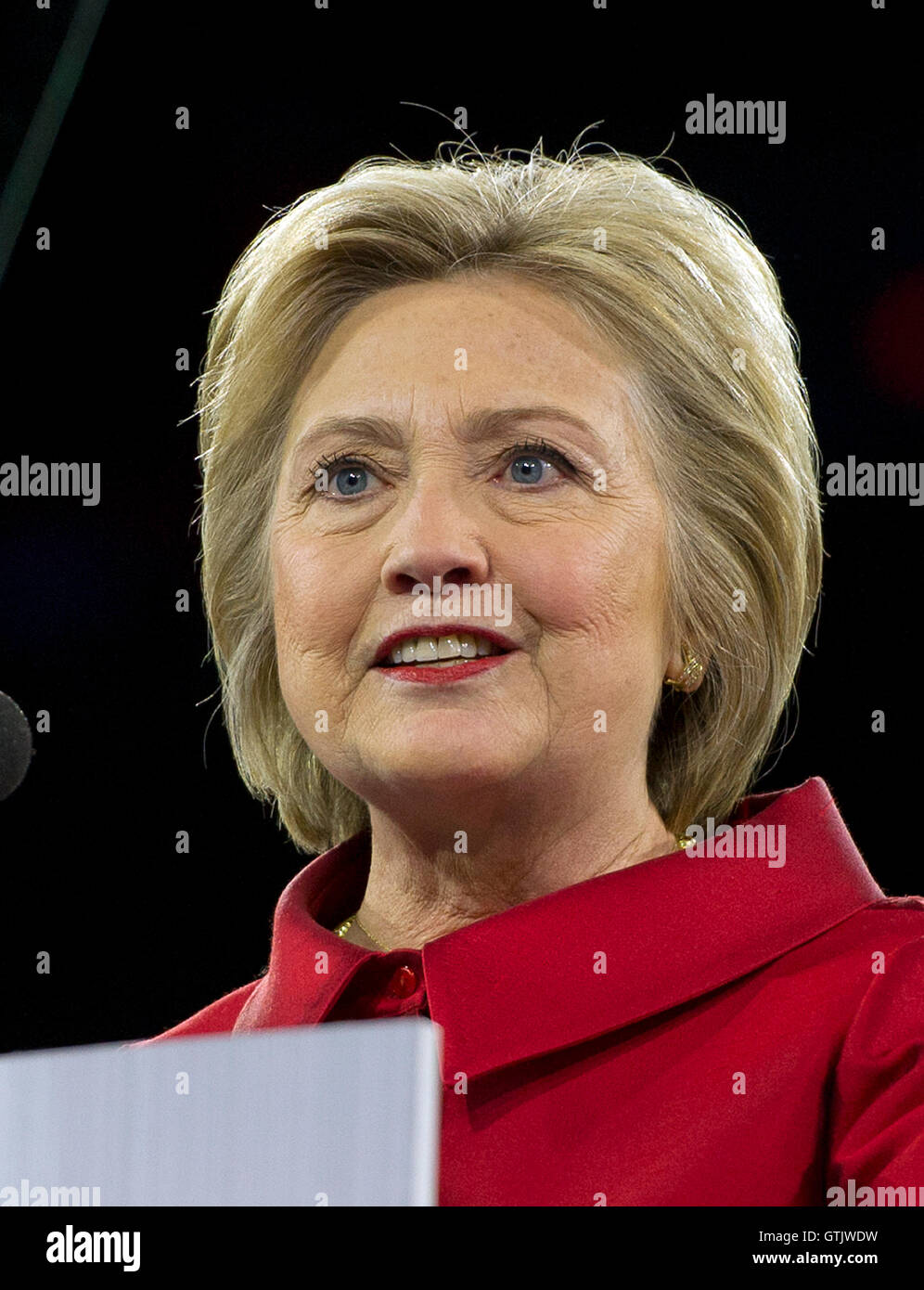 Former United States Secretary of State Hillary Rodham Clinton, a ...