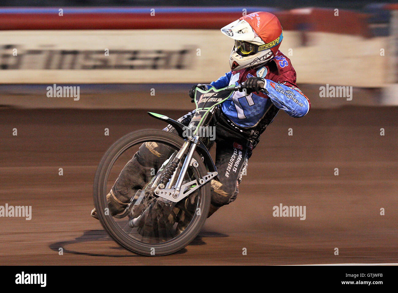 Heat 14: Peter Ljung of Lakeside - Lakeside Hammers vs Birmingham ...