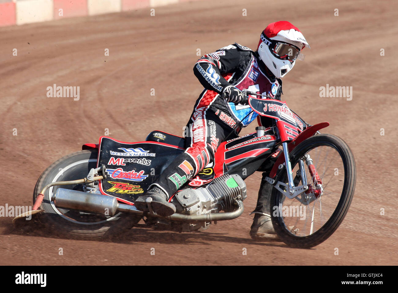 Heat 2: Kyle Howarth of Lakeside - Lakeside Hammers vs Eastbourne ...