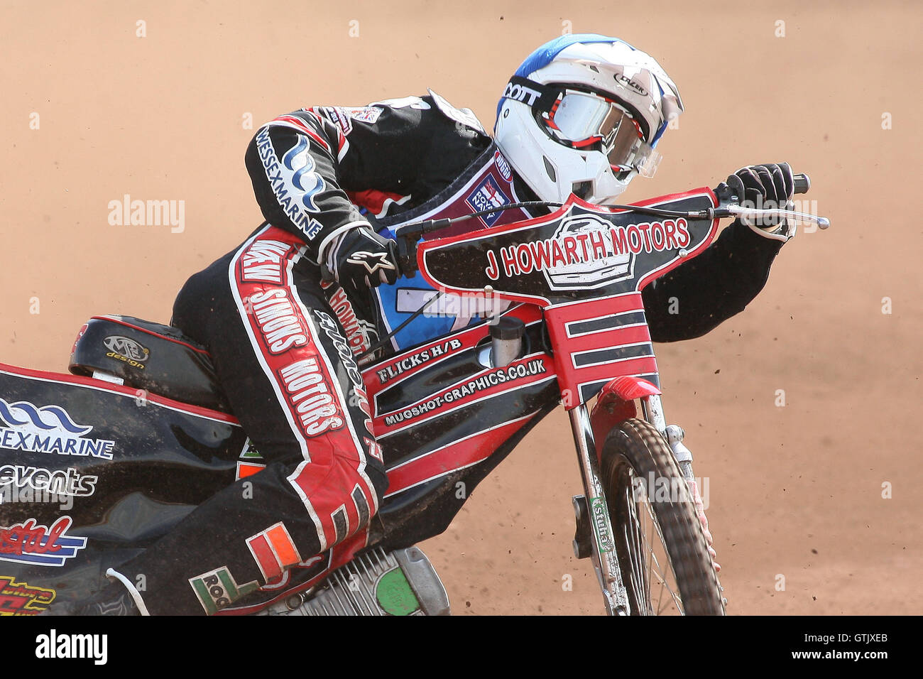 Heat 6: Kyle Howarth of Lakeside - Lakeside Hammers vs Eastbourne ...