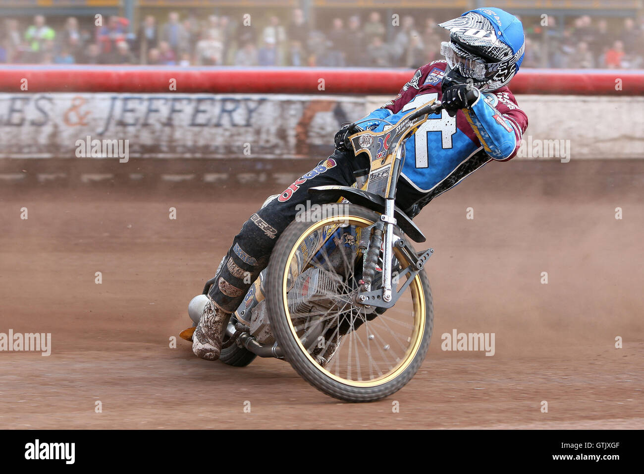 Heat 14: Kim Nilsson of Lakeside - Lakeside Hammers vs Eastbourne ...