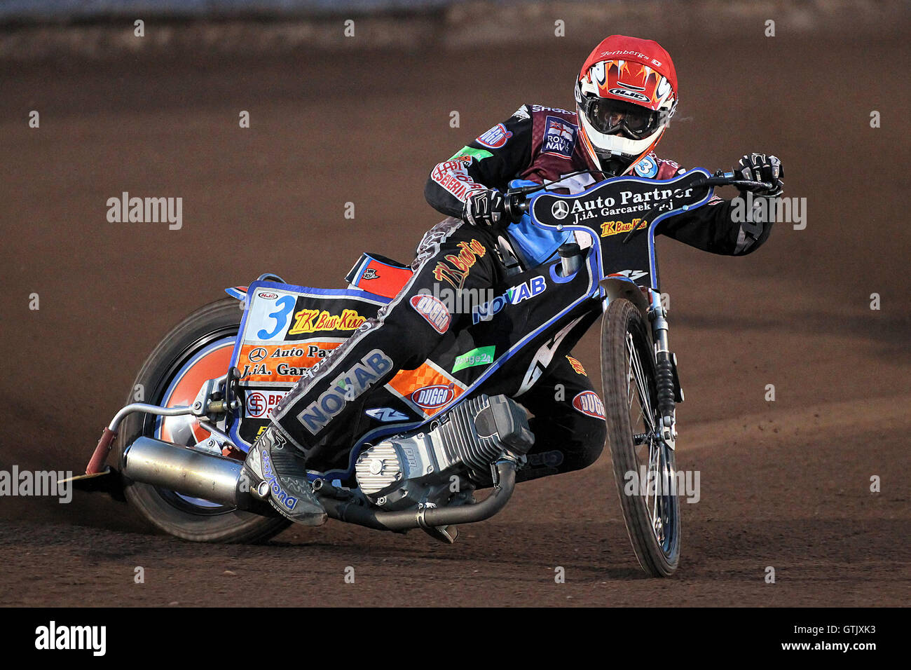 Heat 5: Peter Karlsson in action for Lakeside - Lakeside Hammers vs ...