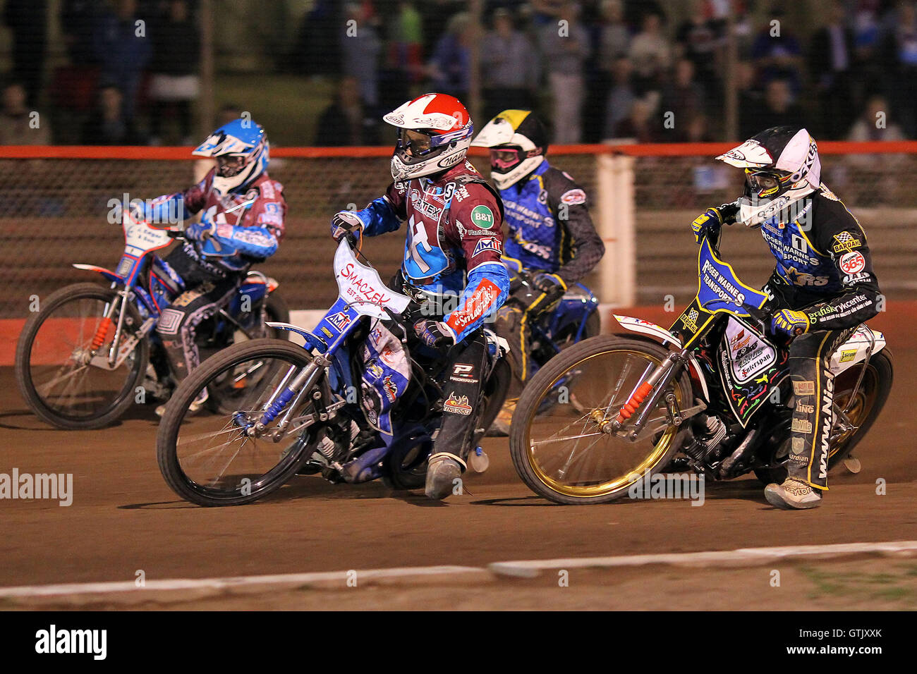 Heat 11: Piotr Swiderski (red), Richard Lawson (blue), Niels-Kristian ...
