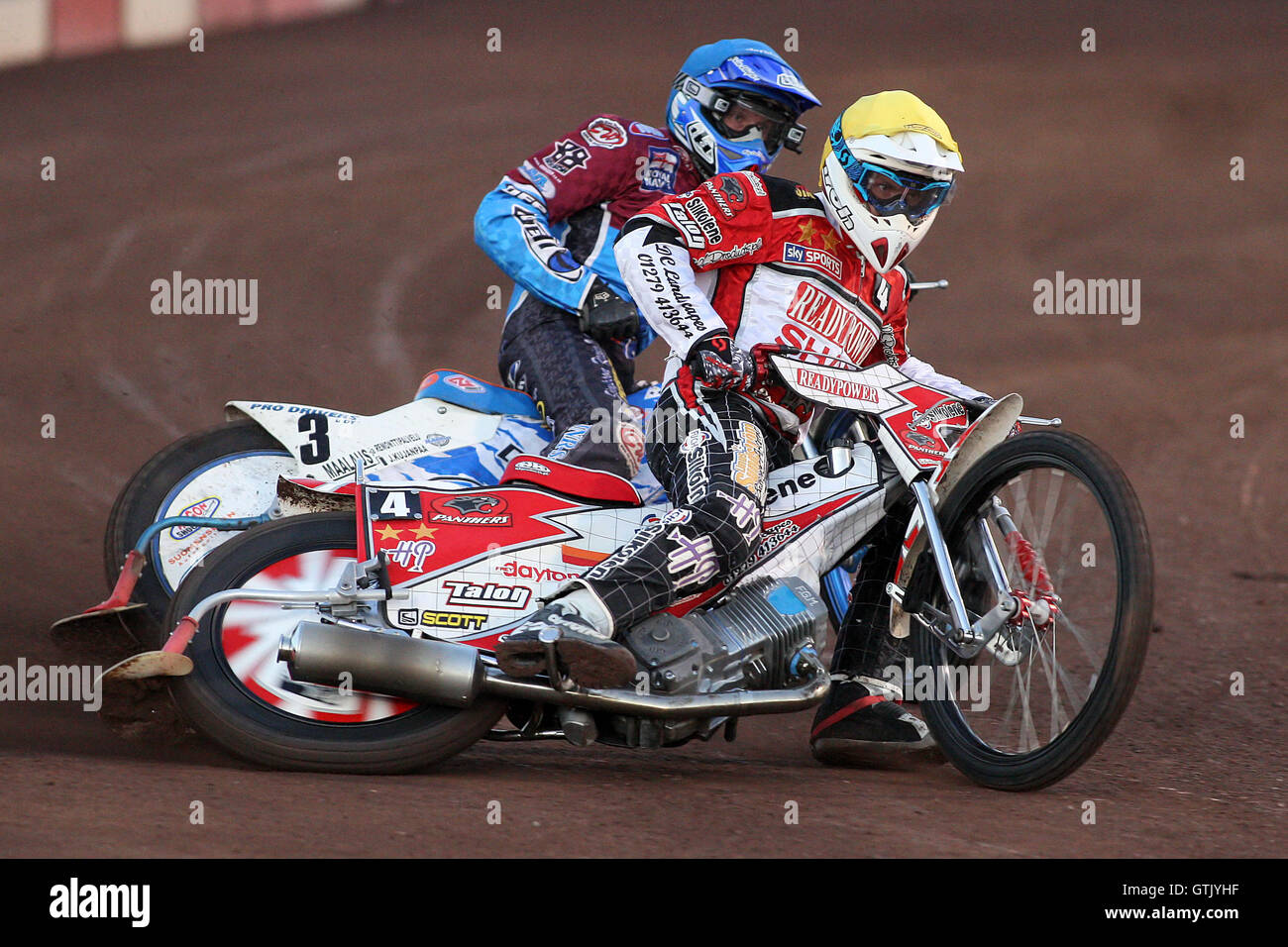 Heat 3: Kauko Nieminen (blue) and Linus Sundstom (yellow) - Lakeside ...