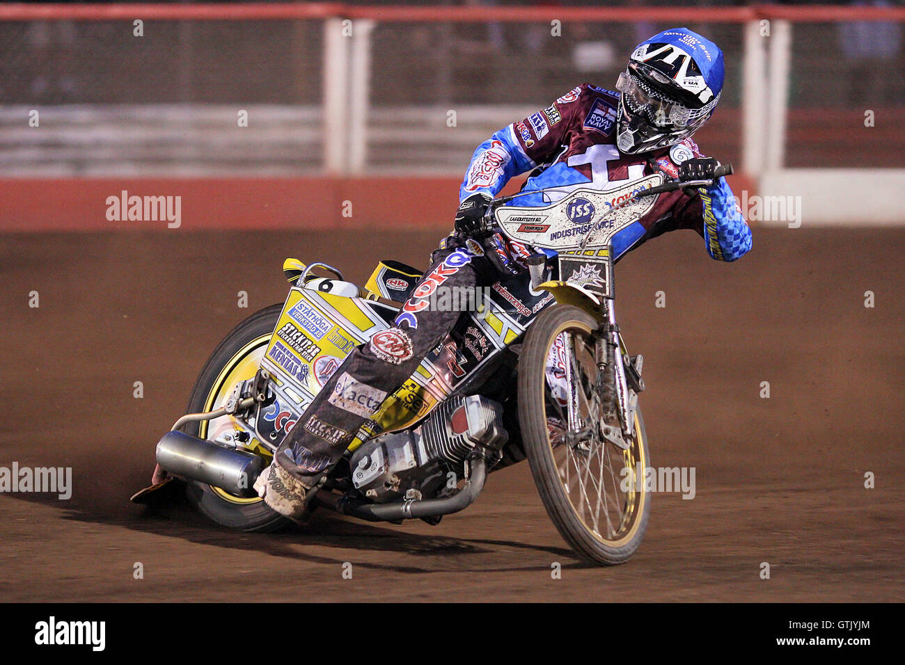 Heat 7: Kim Nilsson in action for Lakeside - Lakeside Hammers vs ...