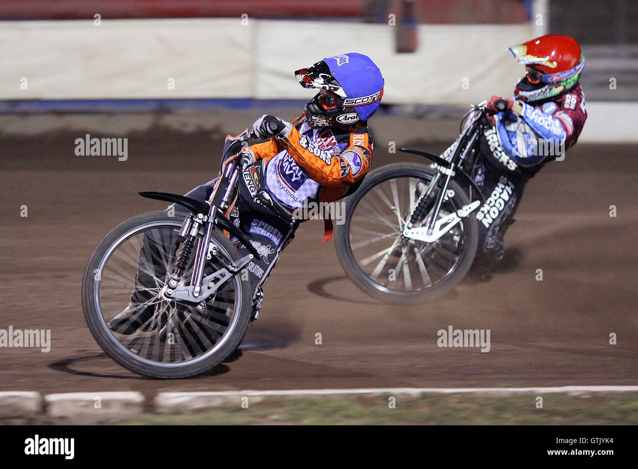 Heat 10: Lee Richardson (red) and Ty Proctor (blue) - Lakeside Hammers ...